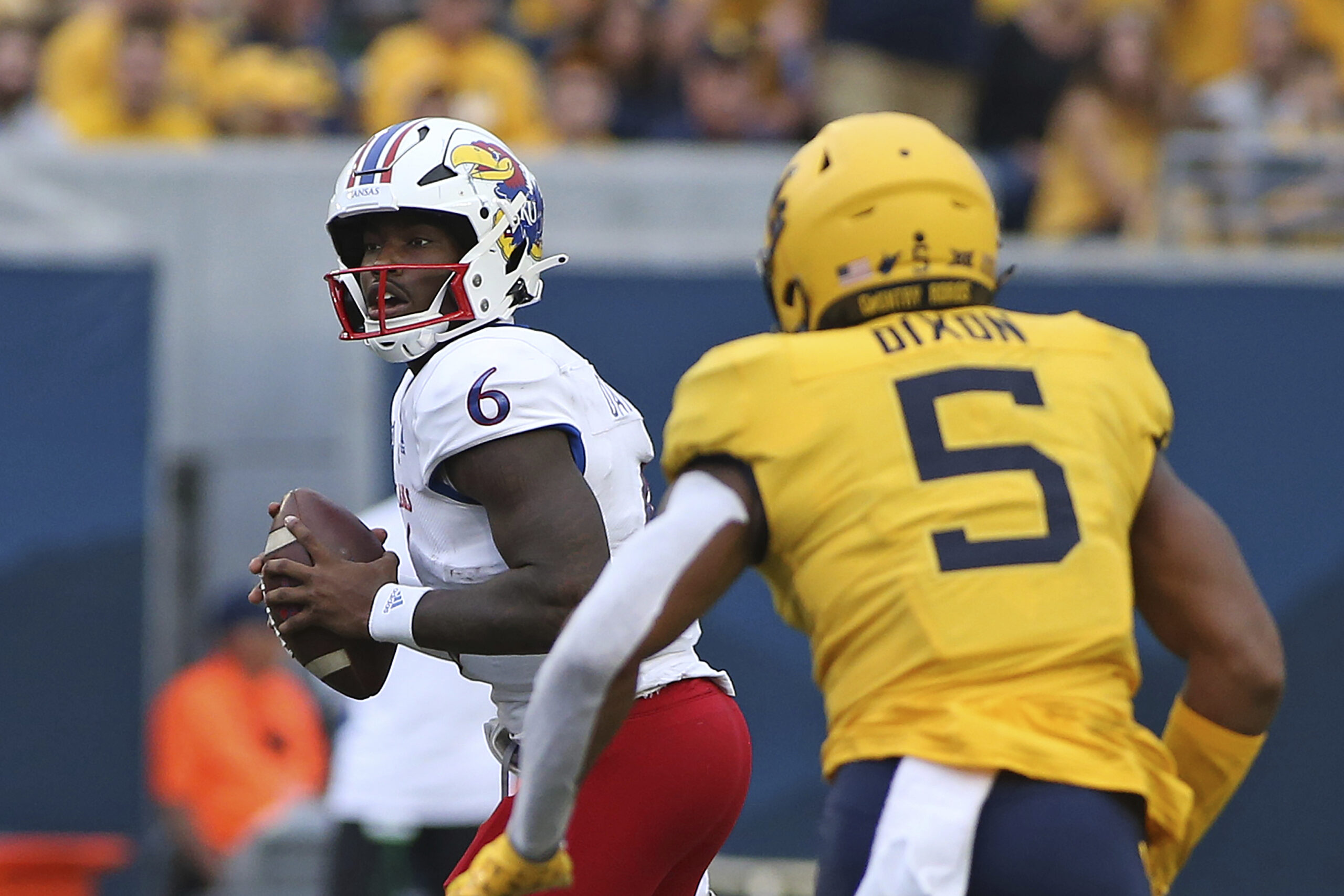 Keeping Jalon Clean: How KU’s offense has kept opponents from sacking ...